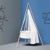 Leander Cradle, Tripod Stand and Canopy Package - Birth Partner